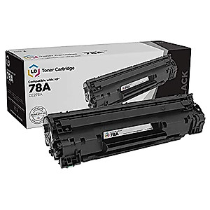 LD Products Compatible Toner Cartridge Printer Replacement for HP 78A CE278A (Black) for in use: HP-78A HP78A Laserjet Pro / Laserjet M1536dnf, M1537dnf, M1538dnf, M1539dnf, P1566, P1606dn