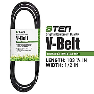8TEN Deck Belt for MTD Cub Cadet LT2000 LT-2200 LTX1045 LTX1046VT 754-04219 954-04219 46 inch Mower