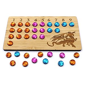 Dahan Dice Magic/Spell Tracker for Dungeons and Dragons (Mixed)