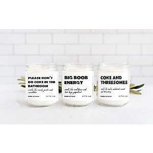 Big Boob Energy Grapefruit Soy Candle