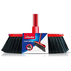 Vileda Universal Brush Replacement, Red and Black