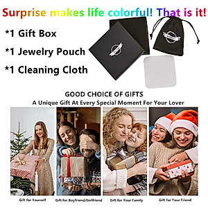 IVY TAILI Evil Eye Pendant Necklace 18k White Gold Plated Iced Out Pendant with Rope Chain Silver Evil Eye Necklace Diamond Pendant Women Gift