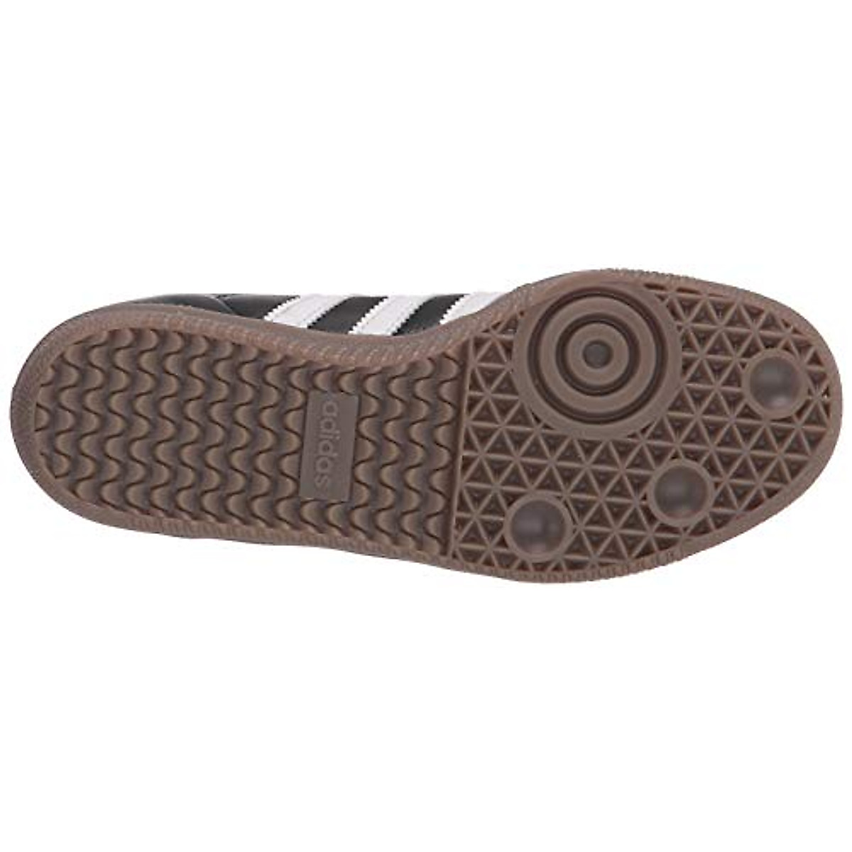 adidas Originals Men's Samba OG Sneaker Black/White/Gum 5.5