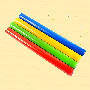 BESPORTBLE 4Pcs Relay Baton Aluminum Track Baton Field Race Batons Running Racing Competition Tools for Students Office Clark Outdoor 2.8cm