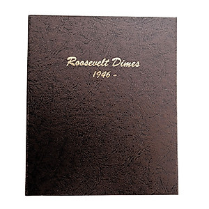 Dansco US Roosevelt Dime Coin Album 1946 - 2026 #7125