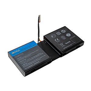 GHU New 2F8K3 Laptop Battery Compatible with Dell Alienware 17 17X M17X-R5 18 18X M18X-R Series 02F8K3 KJ2PX 0KJ2PX G33TT 0G33TT 14.8V 86WH,12 Months Warranty