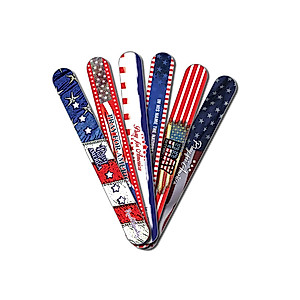 New8Beauty Emery Boards for Nails - Pray for America (36-Pack) - Premium Quality Gift Ideas for Women and Men Stocking Stuffers