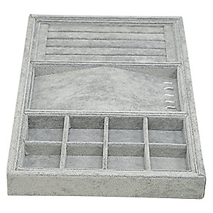 ORIGIA Drawer Organizer 4 in One Stackable Jewelry Accessary Tray Display Storage