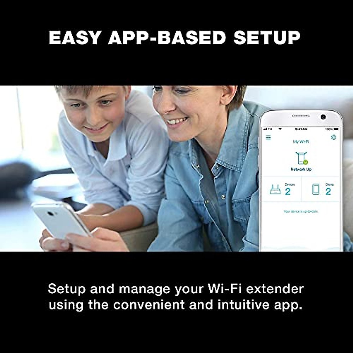 D-Link WiFi 6 Range Extender AX1800 Mesh Repeater and Signal Booster, Wall Plug in, Easy Setup, Smart Home, Roaming, Ethernet Port (DAP-X1870)