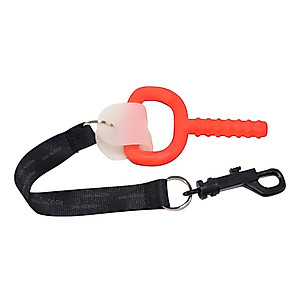 chubuddy Chewy Holders Set of 2 in Black - 2 black tether-bracelets & 2 natural straps