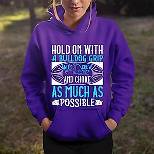 Bulldog Gift for Chewers Strongly Gripping Chew Toys for Dog Owners Black and Muticolor Unisex Hoodie