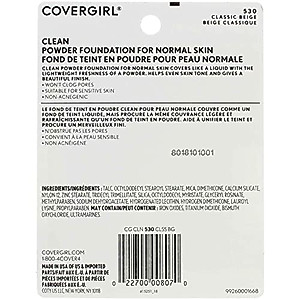 CoverGirl Simply Powder Foundation, Classic Beige [530] 0.41 Ounce