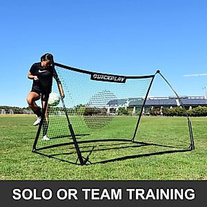 QUICKPLAY Spot Target TEKKERS Soccer Rebounder | Perfect for Team or Solo Soccer Training 5x3'