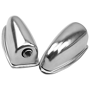 12Pcs Yootones Metal Snare Drum Lug Claw Hook Ear Drum Compatible with Bass Drums Snare Drum Percussion Accessories Replacement (Silver)