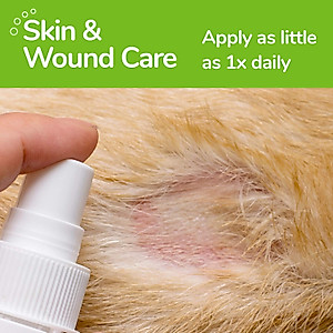 Sentrx Episanis Skin & Wound Gel Spray for Dogs & Cats, Patented BioHance Wound Spray, Cuts, Bites, Hot Spots, Ulcers, 15 ml