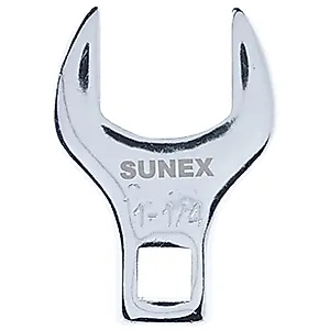 Sunex 97740A 1/2" Dr. 1-1/4" Jumbo Crowfoot Wrench CRV, Alloy Steel