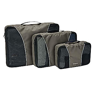 Samsonite 3 Piece Packing Cube Set, Charcoal, One Size