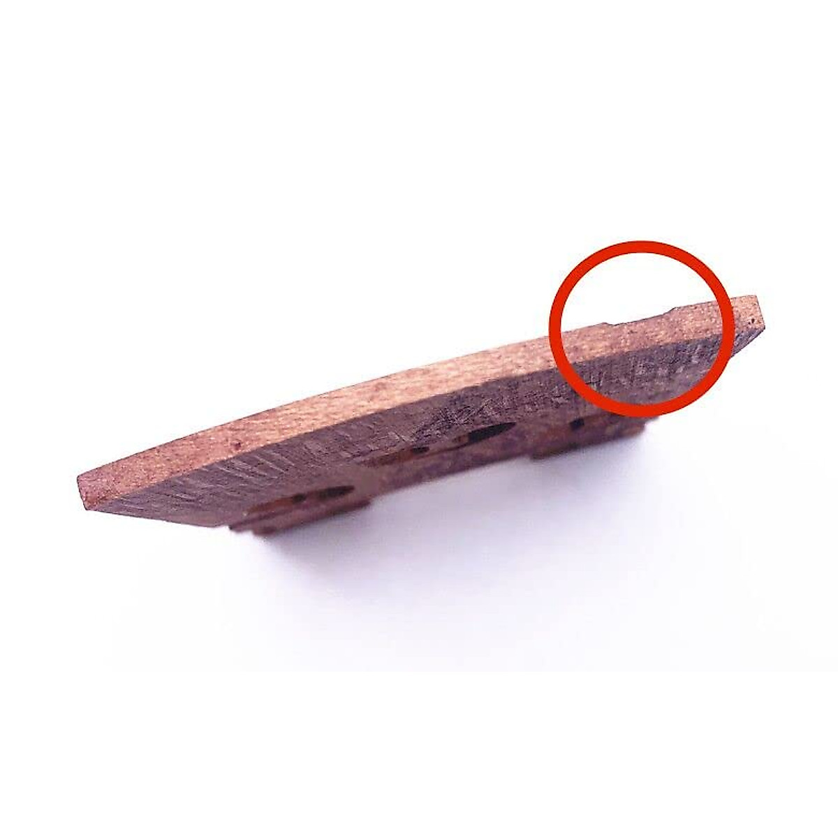Jiayouy Fitted 4/4 Full Size Violin Maple Bridge with Reference Template Tool Violin Parts Accessories 3Pcs