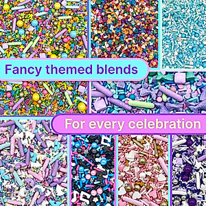 Sprinkles | 8 oz | Gold sugars | Manvscakes | Star sugar