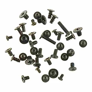 T-shin Full Set Screws Replacement Repair Parts with Bottom Pentalob Screws for ipad with Compact Protective PP Storage Box(ipad 2/ ipad 3/ ipad 4)