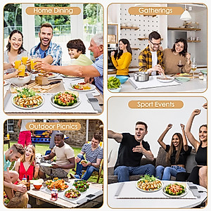 Electric Warming Tray - Full Surface Heating,Rollable & Portable,Premium Silicone Nano-Material,5 Temperature Settings,Auto Shut-Off -Versatile Food Warmer for Gatherings,Parties,Everyday Use