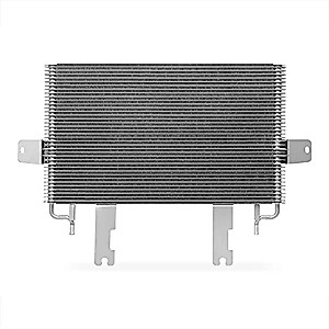 Mishimoto MMTC-F2D-99SL Transmission Cooler Compatible With Ford 7.3 Powerstroke 1999-2003 Silver