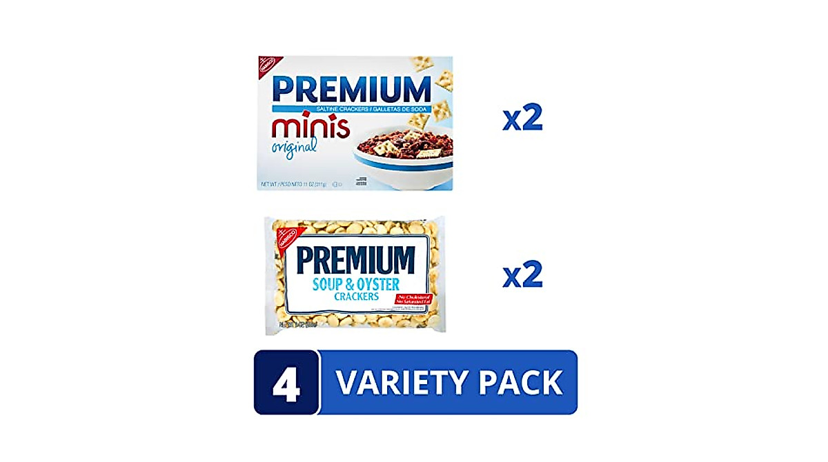 Premium Saltine Crackers Variety Pack | Perfect for Snacks & Soups
