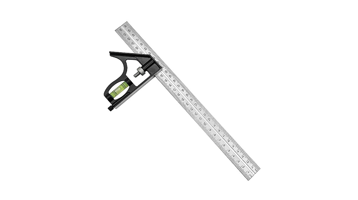 LYFJXX 12" Combination Square for Accurate Carpentry