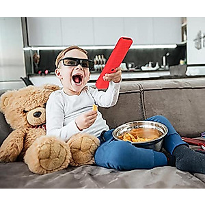 Silicone Cover for Sony RMF-TX800U RMF-TX900U Voice Remote Contorl 2022, Anti-Shock Protective Case Compatible with Sony 4K Ultra HD TV X80K X90K X95K Series Remote(Black)