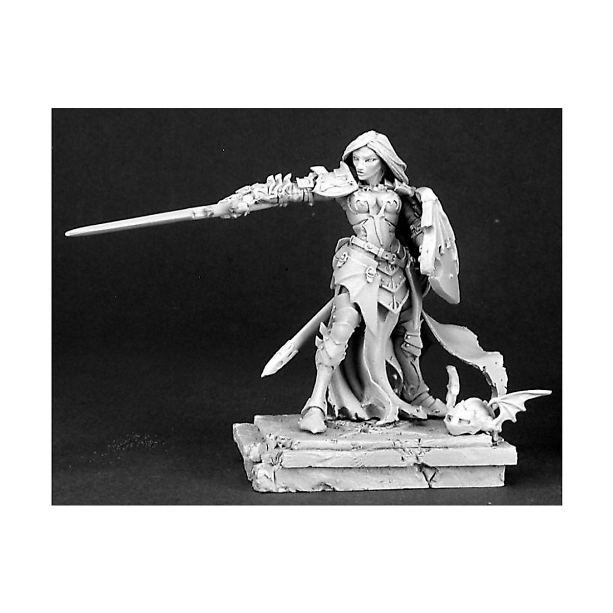 Reaper Miniatures Monique DeNoir (54mm) #01444 Unpainted Metal Mini Figure