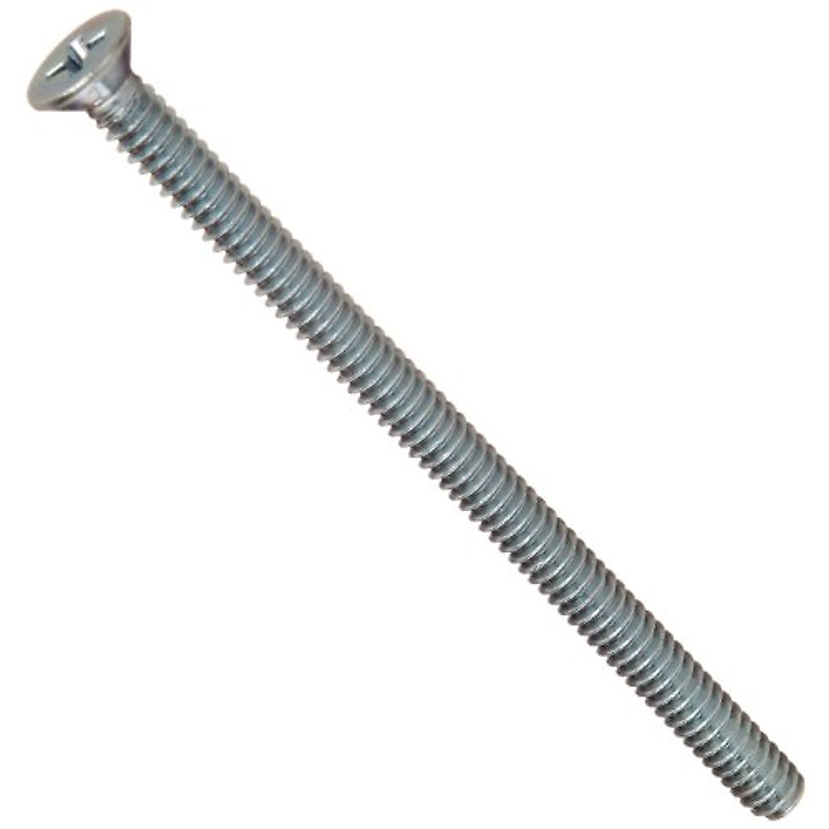 Small Parts 586679-PN Zinc CR+3 Pan Head Phillips Machine Screw, 1/4"-20 Threads, 3" Length, Pack of 25