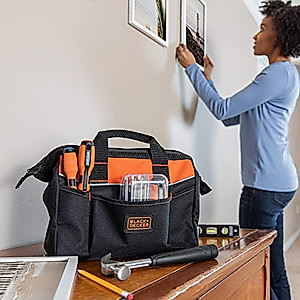 BLACK+DECKER Tool Bag, 16-inch (BDST500002APB)