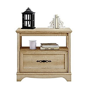 Sauder Adaline Cafe Lateral File, L: 33.11" x W: 20.23" x H: 29.92", Orchard Oak Finish