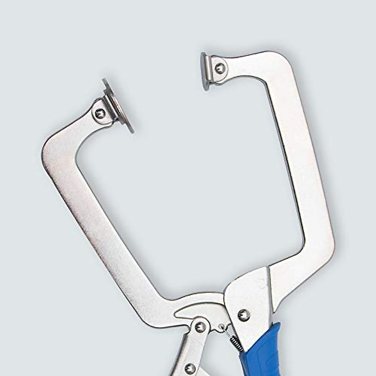 DRAGONITE Heavy Duty C Clamp, Vise Grip Locking Pliers With Swivel Pads ...