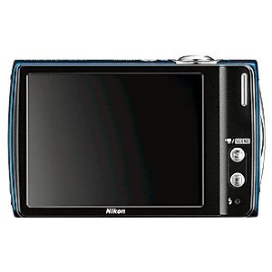 Nikon Coolpix S230 10MP Digital Camera with 3x Optical Zoom and 3 inch Touch Panel LCD (Night Blue)