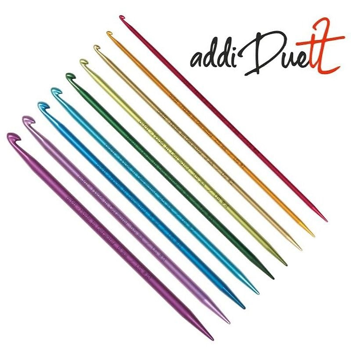 AddiDuett Crochet Hook, 3.5mm Lime