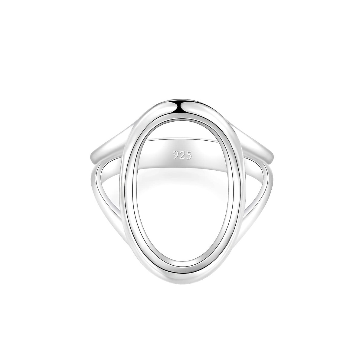 MINDDHA Sterling Silver Circle Ring - Handmade Infinity Band from Israel - Dainty Karma Ring for Women - Ideal Gifts for Anniversary, Birthday, Special Occasions - Stylish Ring, 3.8mm Width, Size 9