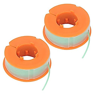 Trimmer Head Spool, High Accuracy Lawn Mower Spool Line Reliable Stable Performance Durable Perfect Fit for Garden(Green)