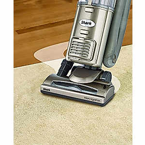 Shark Navigator Deluxe Upright Corded Bagless Vacuum for Carpet and Hard Floor with Anti-Allergy Seal (NV42), Champagne