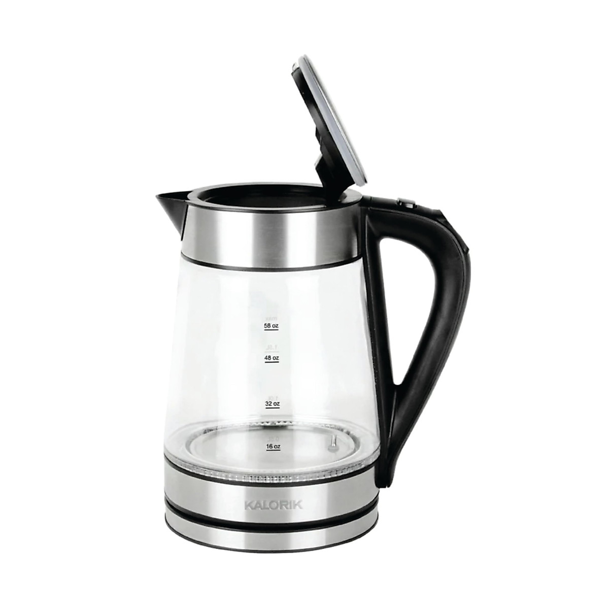 Kalorik 1.7L Rapid Boil Digital Electric Kettle, in Stainless Steel (JK 45907 SS)