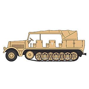 Airfix 88mm Gun & Tractor 1:76 Vintage Classics Military Plastic Model Kit A02303V