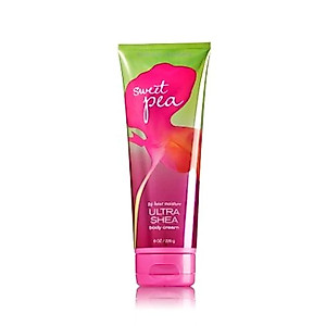 Bath and Body Works Sweet Pea Ultra Shea Body Cream 8 Ounces