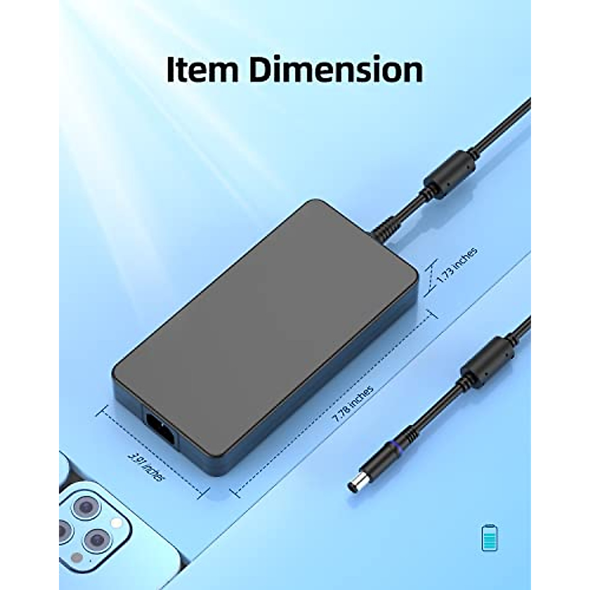 240W Alienware Laptop Charger for Dell Alienware Laptop - (UL Safety Certified Products)(Compatible with All 240W 180W AC Adapter)