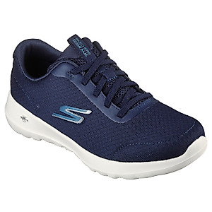 Skechers Women's Go Walk Joy-Ecstatic Sneaker, Navy, 9 Wide