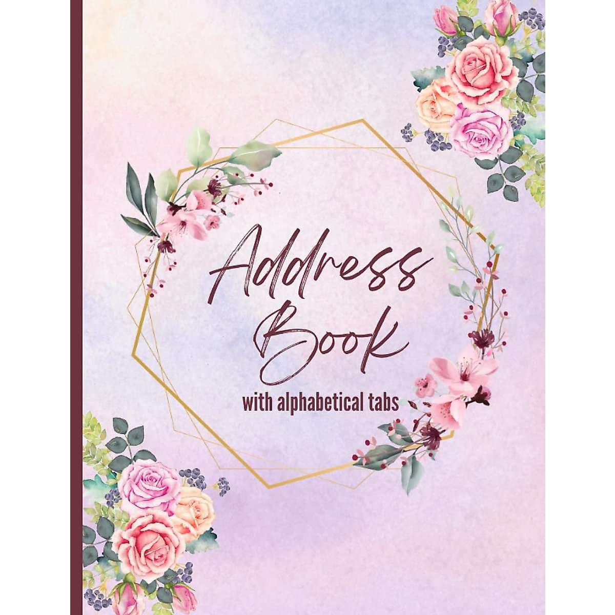 Address Book With Alphabetical Tabs: Large Print with More Than 200 Entry Spaces | A to Z Address Book for Seniors and Women.
