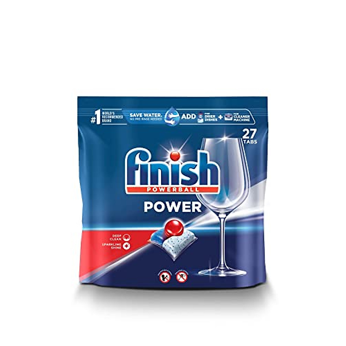 Finish Power Dishwasher Detergent 27ct