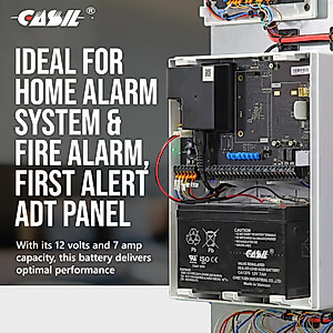 Casil Original CA1270 12v 7ah ADT Home Alarm Battery