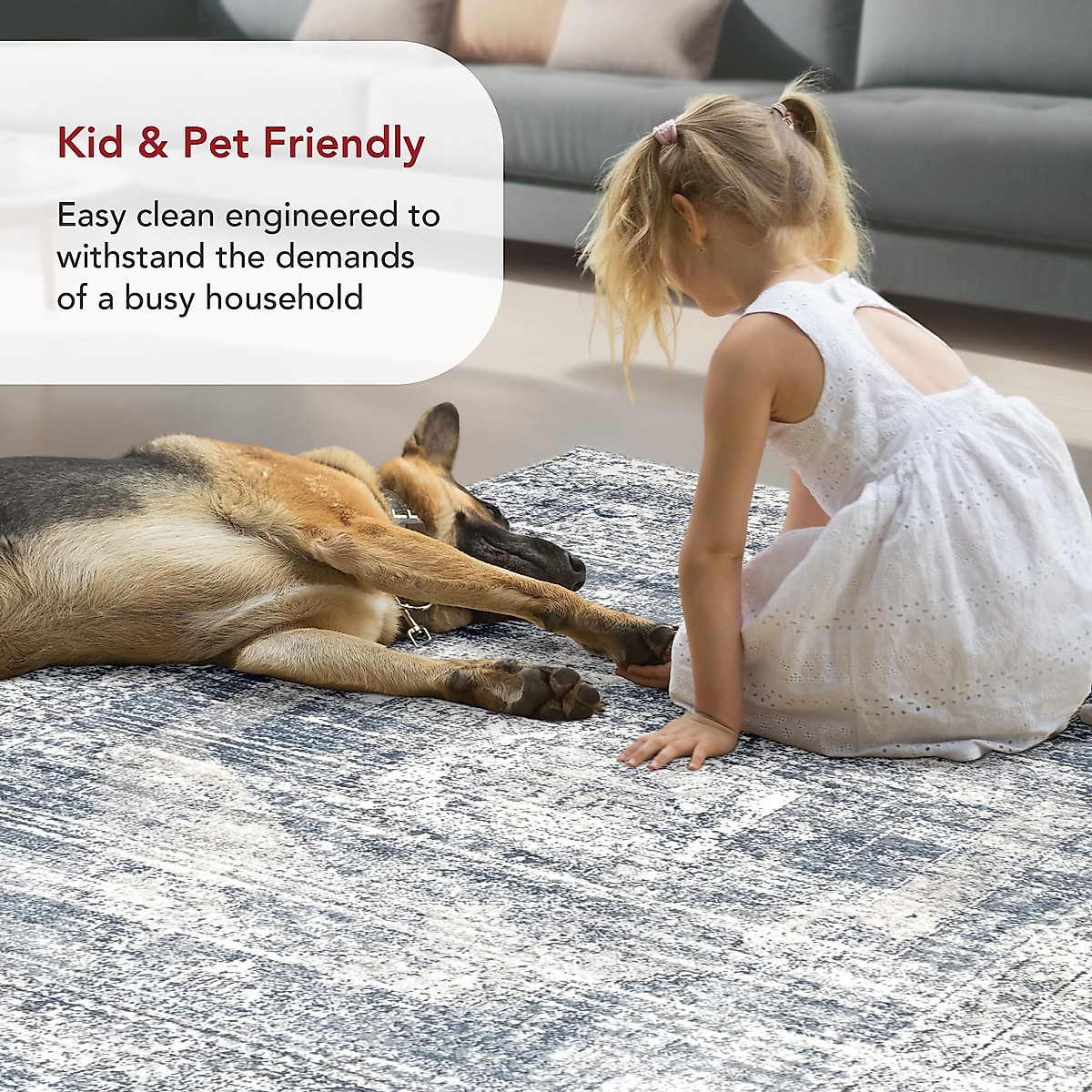 nuLOOM Jayla Barbed Iris Medallion Area Rug, 9x12, Blue