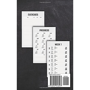 2022 Workout Log Book: Simple and Easy Fitness Journal