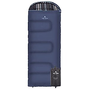 TETON Junior, 20 Degree Sleeping Bag. Finally, Sleeping Bag for Boys, Girls, all Kids, Warm and Comfortable; For all camping weather and built to last